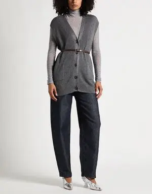Brunello Cucinelli Cashmere, Viscose, And Polyester Cardigan