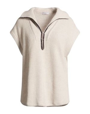Brunello Cucinelli Sweater Light Size Cashmere, Ecobrass - Grey