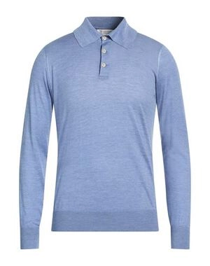 Brunello Cucinelli Silk And Cotton Lightweight Knit Sweater - Light Blue