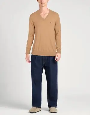 Tommy Hilfiger Sweater Camel Size Cotton, Cashmere