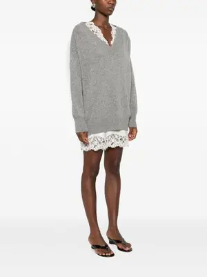 Ermanno Scervino Cashmere Mini Dress
