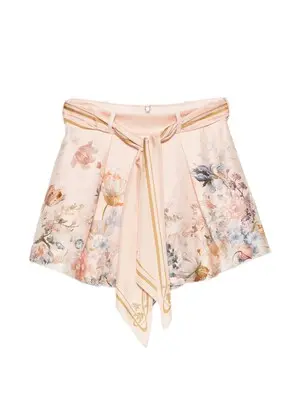 ZIMMERMANN Zimmermann Valiant Printed Shorts