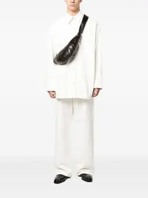 LEMAIRE Croissant Small Leather Shoulder Bag
