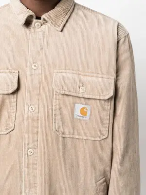 Carhartt Work In Progress Cotton Shirt Jacket - Beige