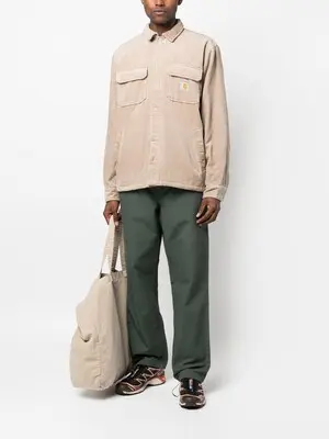 Carhartt Work In Progress Cotton Shirt Jacket - Beige