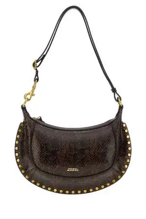 Isabel Marant Étoile Printed Leather Oskan Moon Shoulder Bag - Multicolor