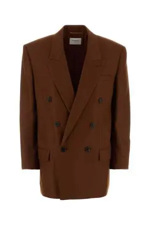 Saint Laurent Veste Lainage Cachemire - Multicolor
