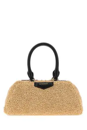 Givenchy Raffia Mini Antigona East-west Handbag