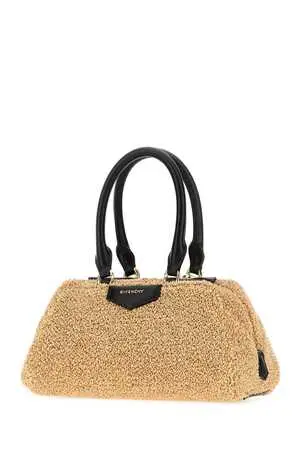 Givenchy Raffia Mini Antigona East-west Handbag