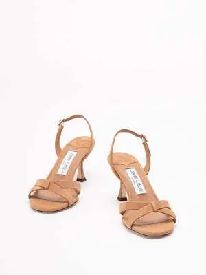 JIMMY CHOO Elsy 70 Suede Sandals