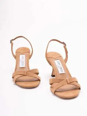 JIMMY CHOO Elsy 70 Suede Sandals