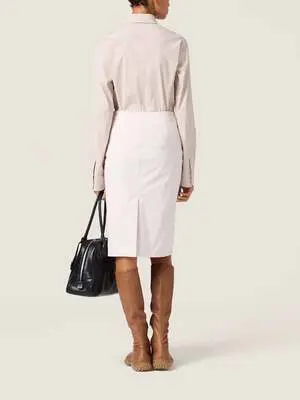 Miu Miu Popeline Stretch Shirt