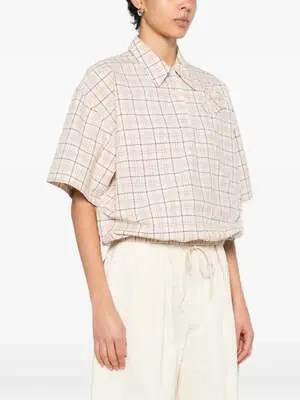 Prada Cropped Shirt