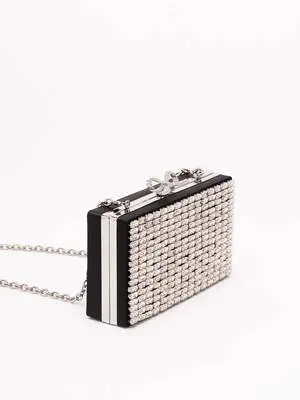 SELF-PORTRAIT Chainmail Clutch Bag