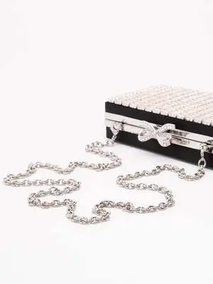 SELF-PORTRAIT Chainmail Clutch Bag