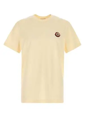 Moncler Cream Cotton T-shirt