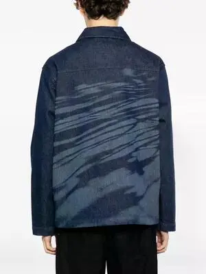 AGNES B. Chest Pocket Denim Shirt