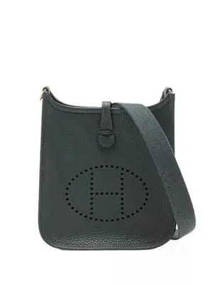 Hermès 2024 Clemence Evelyne 16 Amazone Crossbody Bag - Green