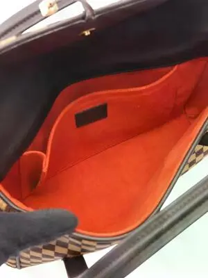 LOUIS VUITTON Damier Sauvage Lionne Handbag