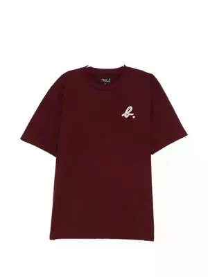 AGNES B. Logo-embroidered T-shirt