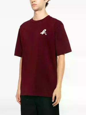 AGNES B. Logo-embroidered T-shirt