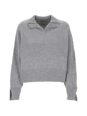 PUROTATTO Cashmere Sweater - Grey