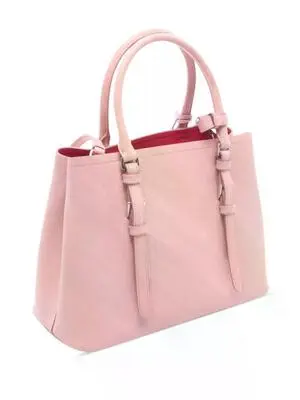 Prada 2013-2026 Small Saffiano Cuir Double Handle Satchel