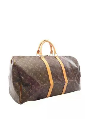 LOUIS VUITTON 1996 Monogram Keepall 55 Travel Bag