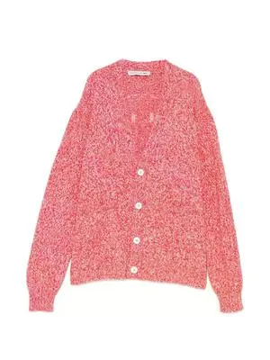 Joshua Sanders Mouline Smile Cardigan - Red