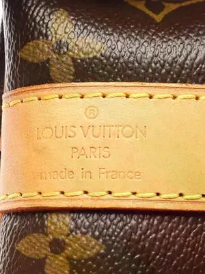 LOUIS VUITTON 2006 Monogram Keepall Bandouliere 55 Travel Bag