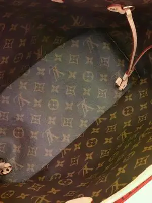 LOUIS VUITTON 2021-2026 Monogram Neverfull Bandouliere Inside Out Mm Satchel