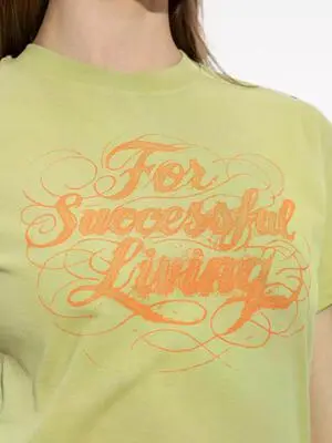 DIESEL® T-ila-aa4 Slogan-print Cotton T-shirt