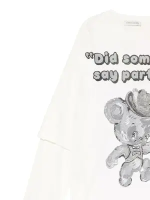 Joshua Sanders Magda Party T-shirt - Neutrals