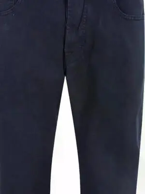 Jacob Cohen Logo-patch Five-pocket Trousers