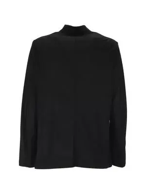 Harris Wharf London Nerhru Mandarin-collar Button-up Coat