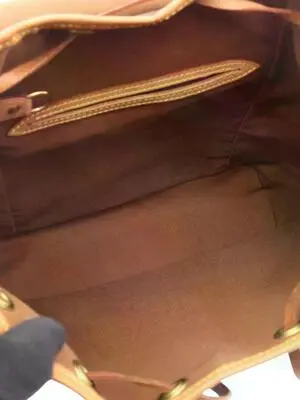 LOUIS VUITTON 2001 Monogram Montsouris Mm Backpack