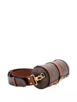 LOUIS VUITTON Monogram Canvas Papillon Trunk Shoulder Bag - Brown