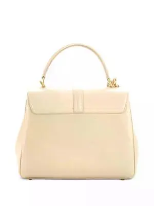 Celine Smooth Calfskin Small Satchel Top Handle Bag - Neutrals