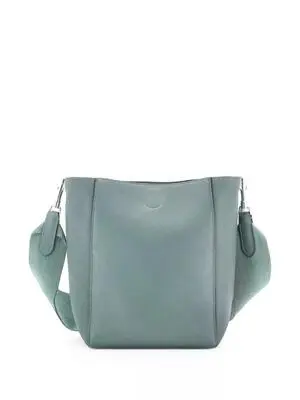 Celine Sangle Seau Bag Calfskin Small Shoulder Bag - Green