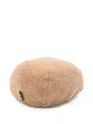 Borsalino Parigi Logo-patch Hat - Neutrals