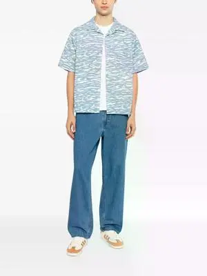AGNES B. Logo-embroidered Jeans