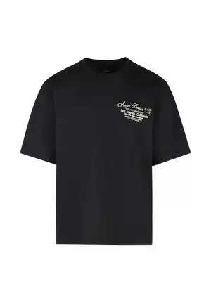 Amiri Dreamers Chain Cotton T-shirt - Black