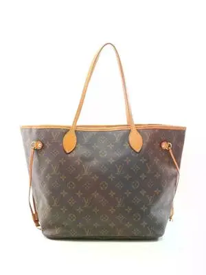 LOUIS VUITTON 2011 Monogram Neverfull Mm Tote Bag - Brown