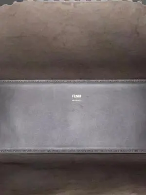 Fendi Sunshine Shopper Leather Medium Tote Bag