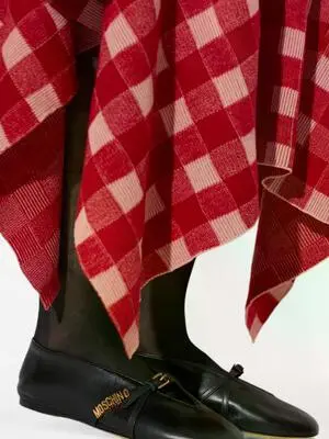 Moschino Leather Ballerinas