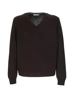 GRAN SASSO Virgin Wool V-neck Sweater