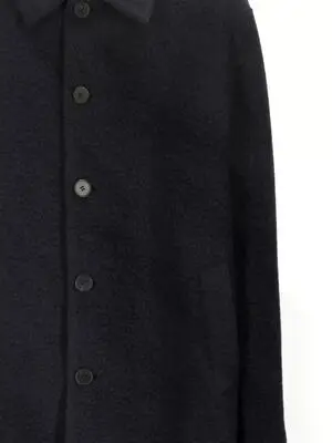 Harris Wharf London Bouclé-texture Single-breasted Coat
