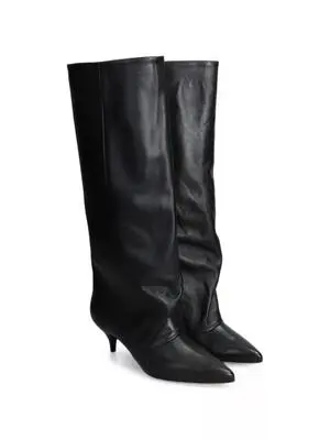 ALCHIMIA Slouchy Pointed-toe Boots