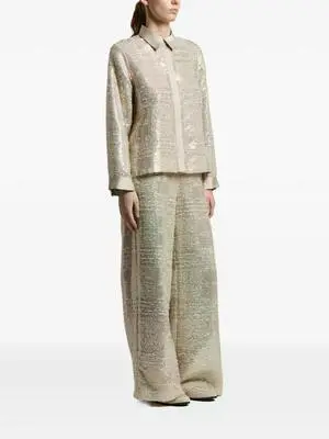 Peserico Sequin-embellished Long-sleeved Shirt