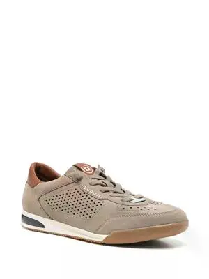 BUGATTI Perforated Panel Sneakers - Neutrals